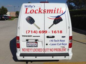 Ford Transit Van Graphics for Willy's Locksmith! - Superior Signs and ...