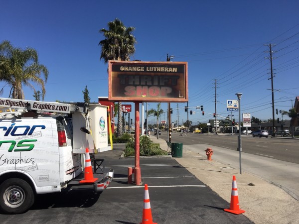 Nonprofit Sign Makeovers | Pylon Sign | Orange County CA