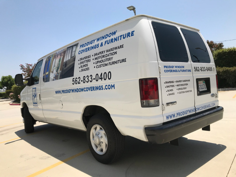Contractor Vehicle Decals and Lettering | Long Beach CA
