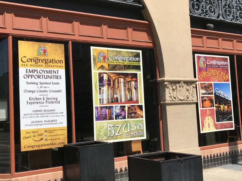 Coming Soon Window Graphics | Orange County CA