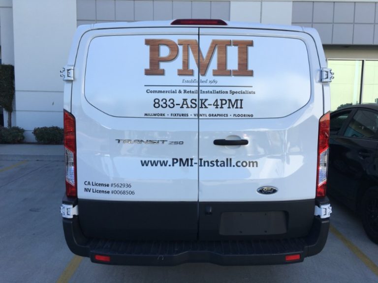 Vinyl Truck Decals and Lettering | Fleet Vans | Anaheim CA