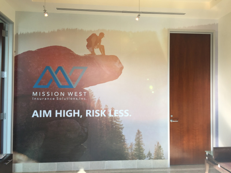 Insurance Co | Wall Murals | Wall Graphics | Irvine CA