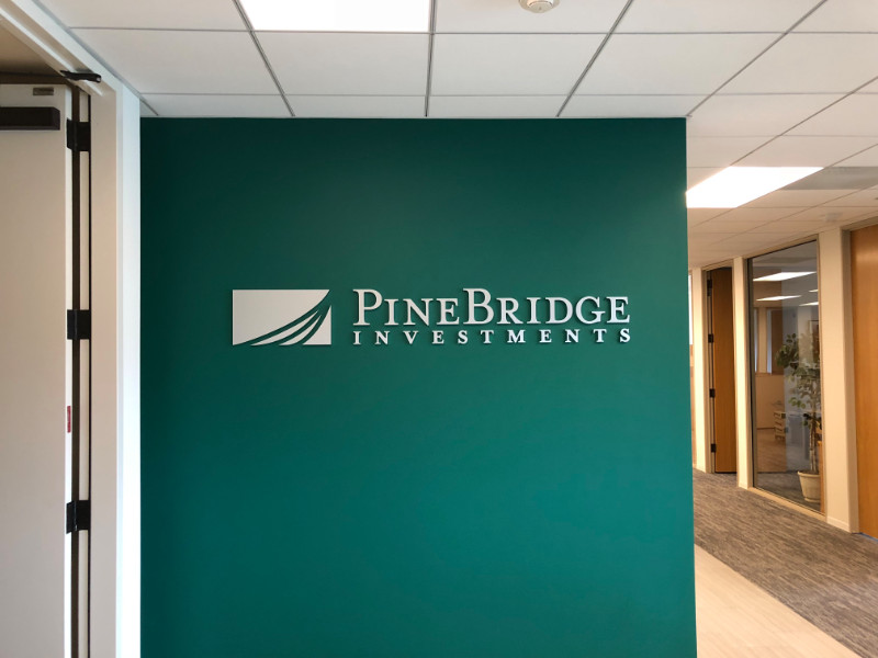 Brushed Metal Lobby Signs | Custom Made | Los Angeles CA