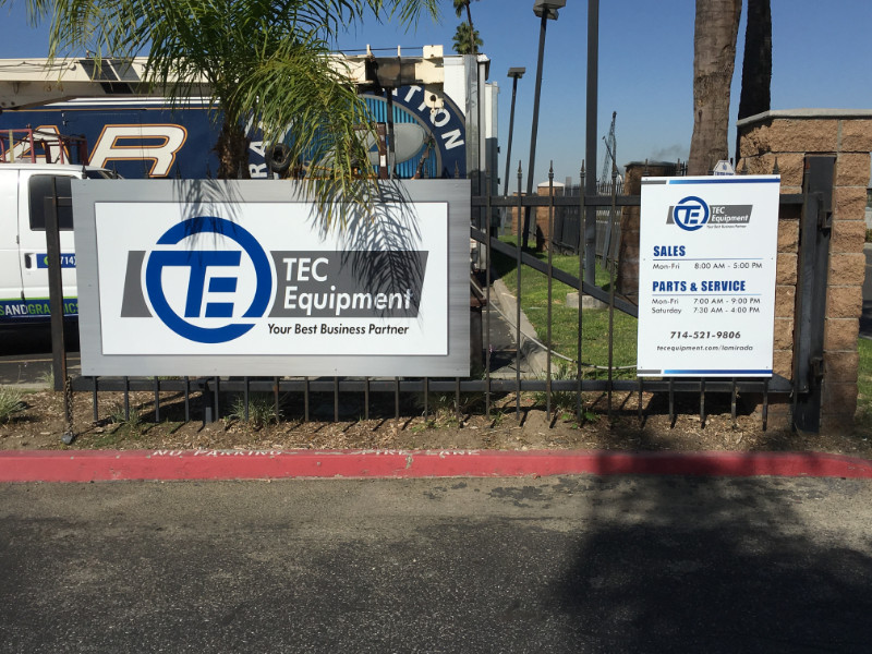 Gate Signs | Logo Signs | Auto Dealers | La Mirada CA