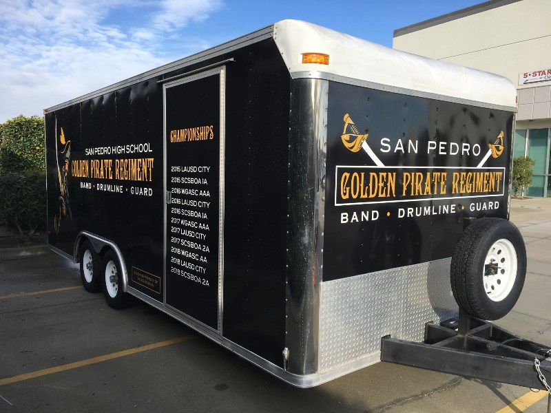 Utility Trailer Graphics in San Pedro CA