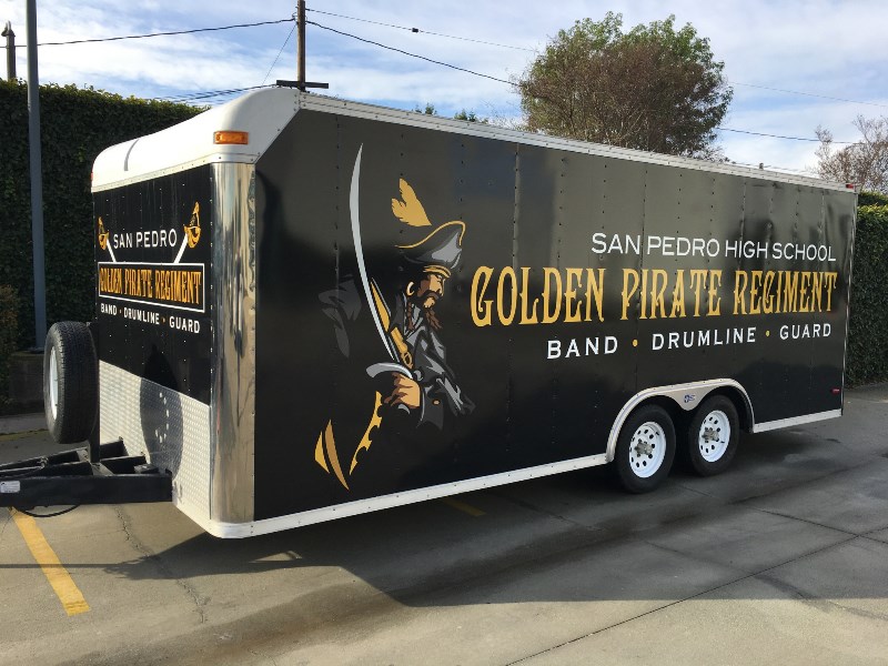 Utility Trailer Graphics in San Pedro CA