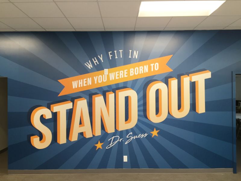Boys and Girls Club Wall Wraps | Newport Beach CA | Irvine CA