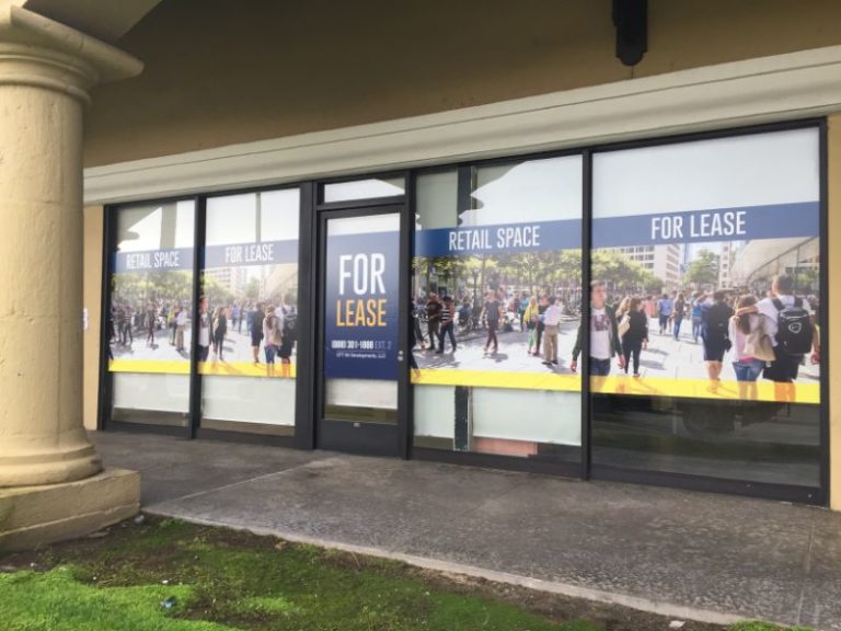Retail Space "For Lease" Window Graphcis in Hacienda Heights CA!