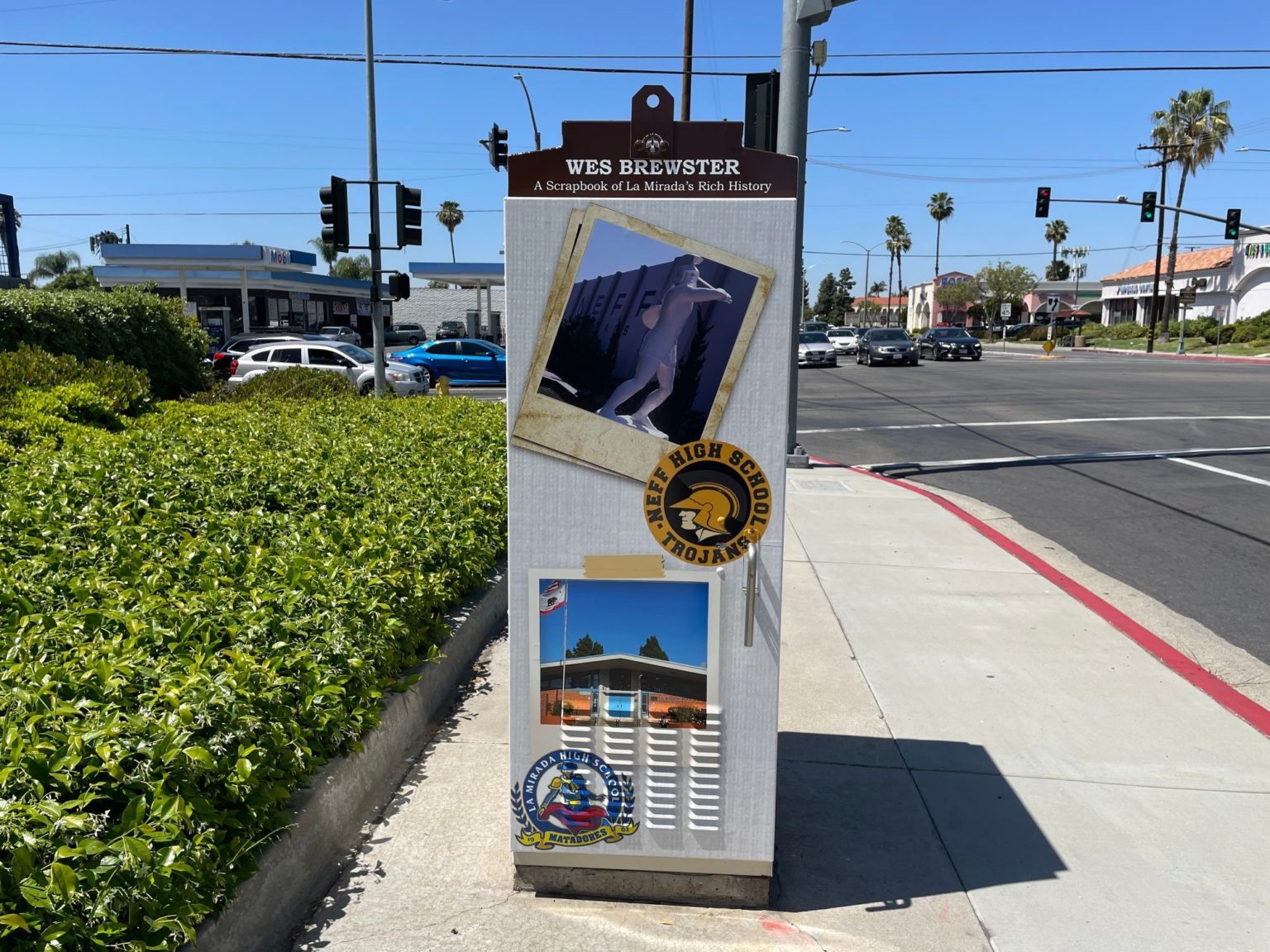 Traffic Control Box Vinyl Wraps in La Mirada CA Feature Student Art
