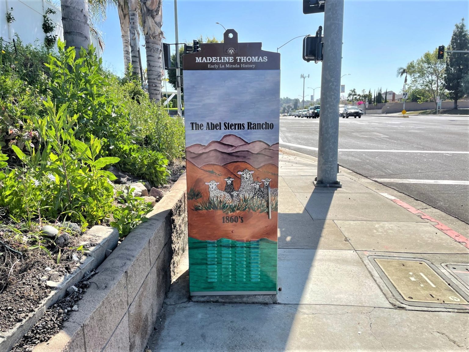 Traffic Control Box Vinyl Wraps in La Mirada CA Feature Student Art