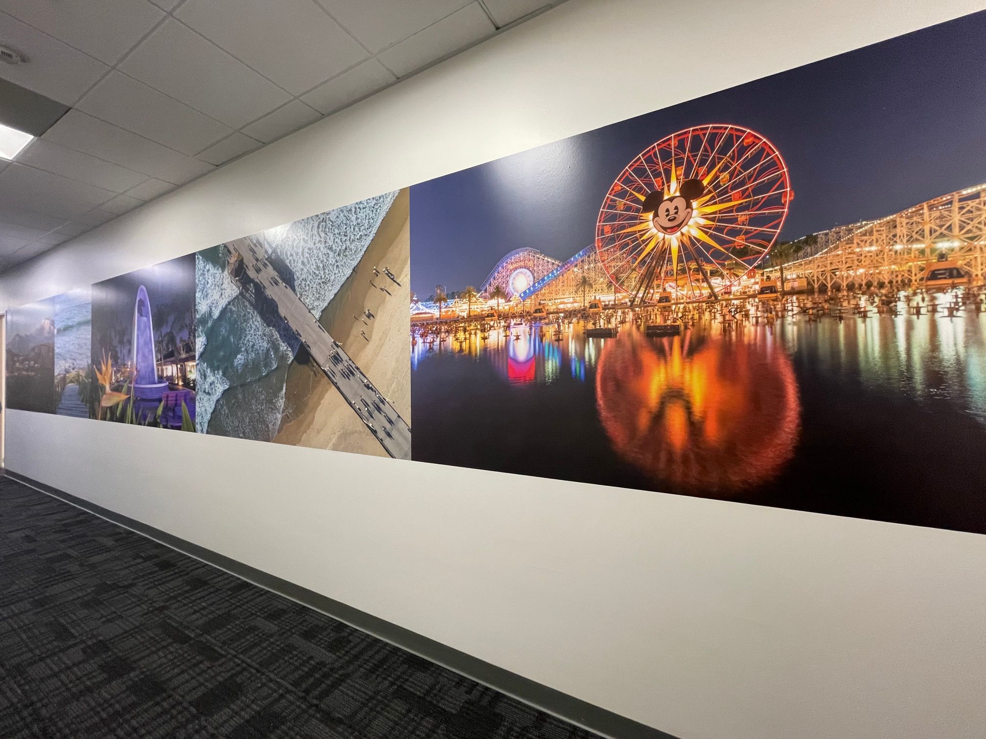 Wall Graphics for Office Hallways in Anaheim, CA