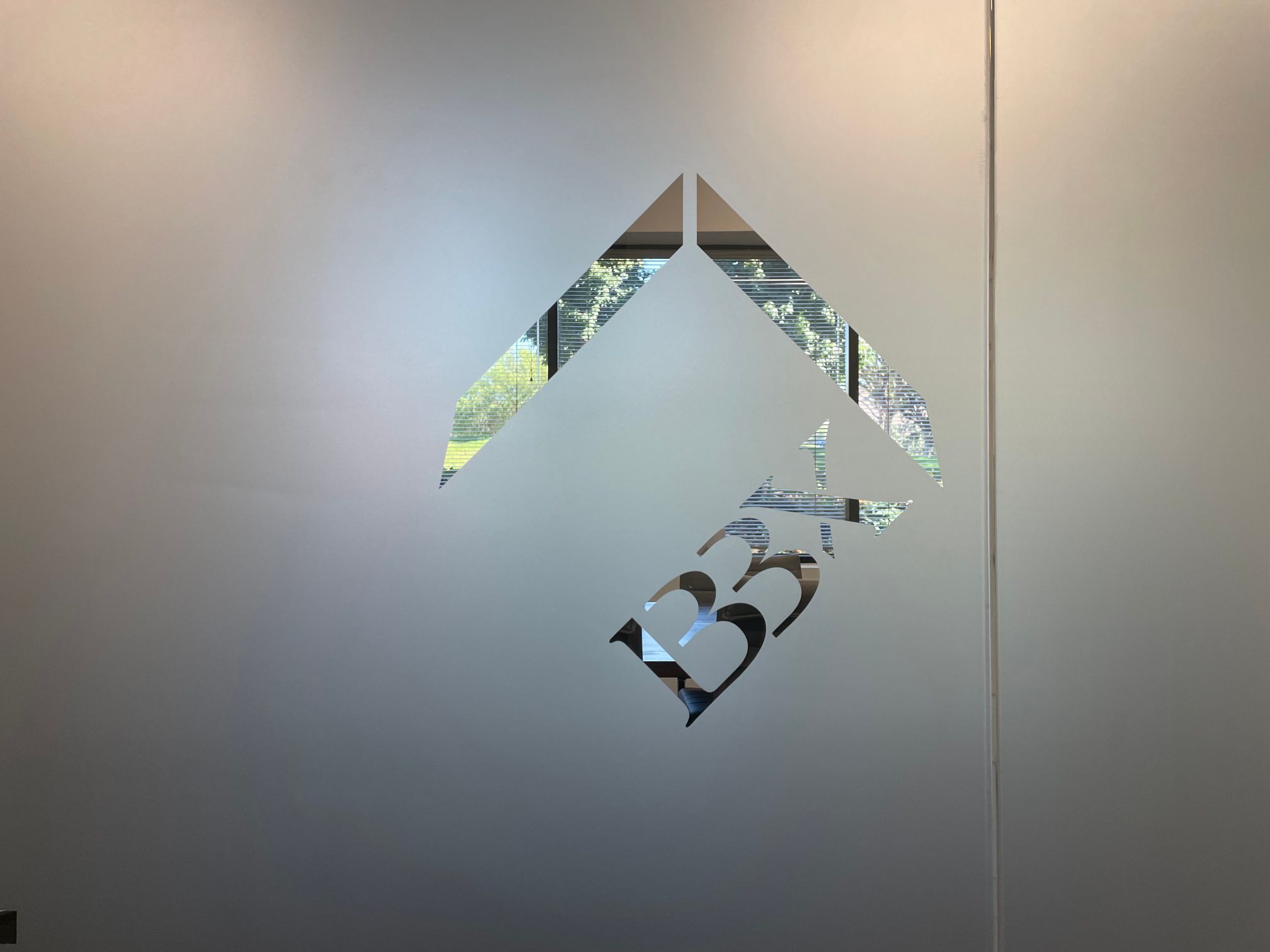 Frosted Glass Graphics for Offices in Los Angeles