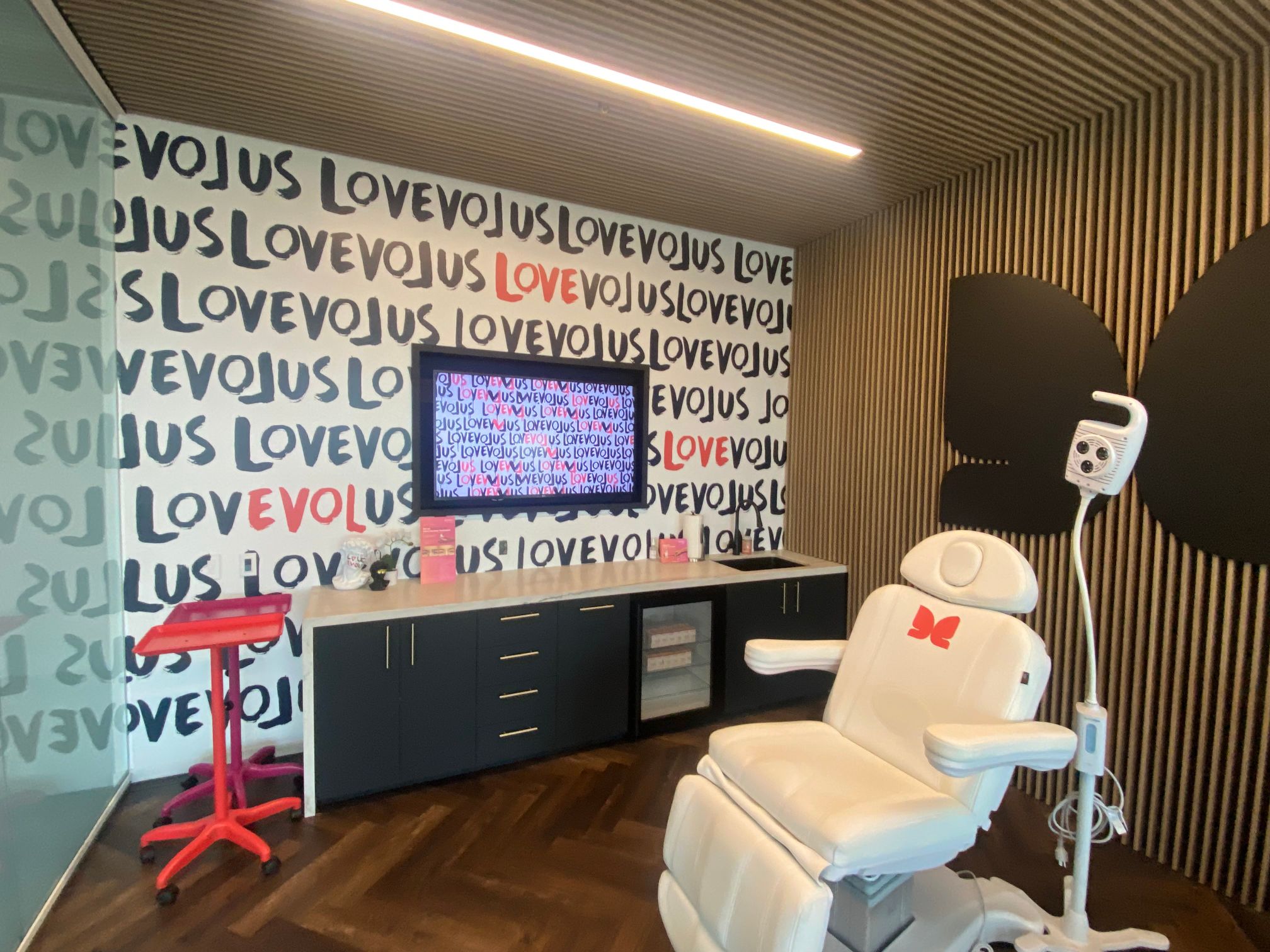 Showroom Wall Graphics And Dimensional Logos