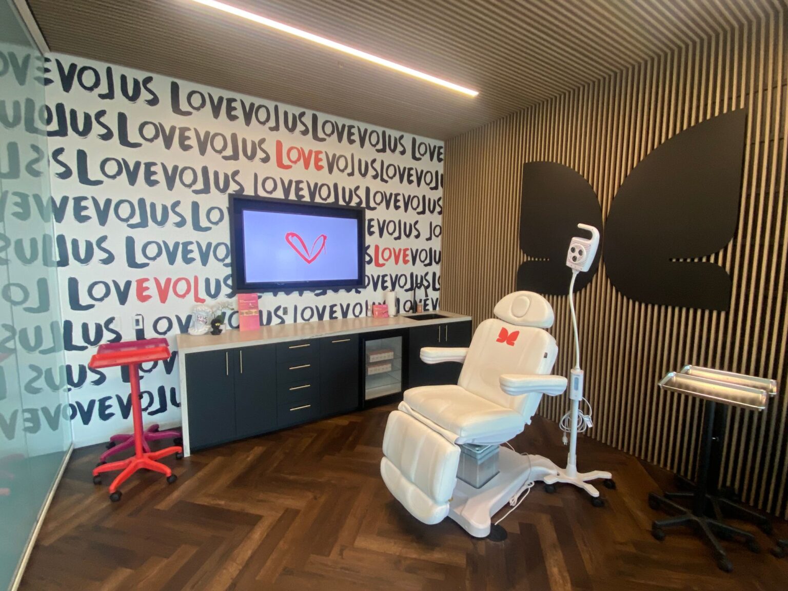 Showroom Wall Graphics And Dimensional Logos