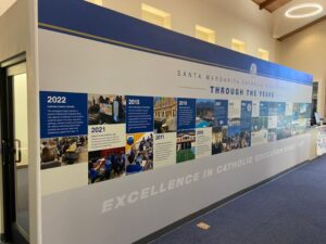 Timeline Wall Graphics For Orange County High School Offices