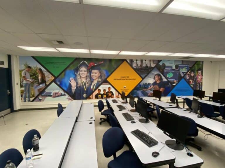 Wall Wraps And Graphics For Schools In Los Angeles, CA