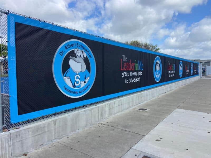 Mesh Fence Banners in Anaheim