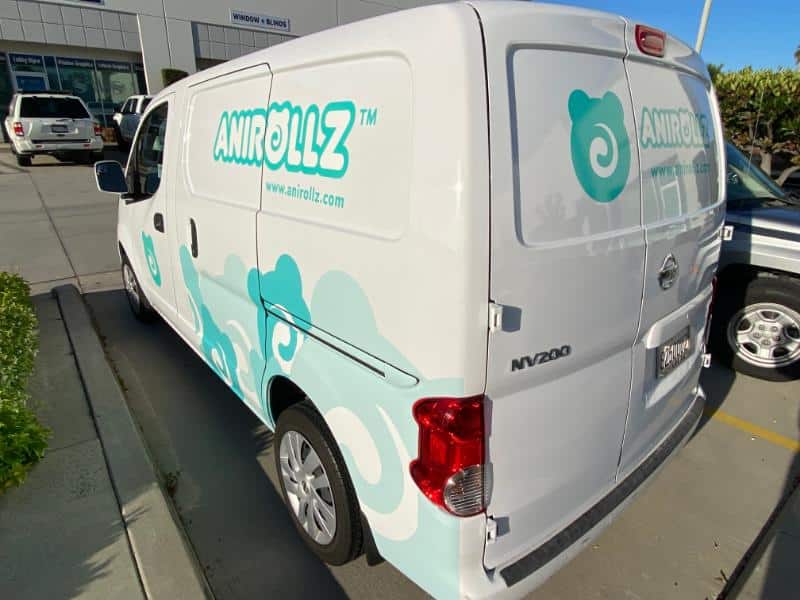 City Van Decals And Lettering