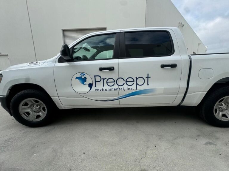 Vinyl Decals And Lettering For Work Trucks In Orange County