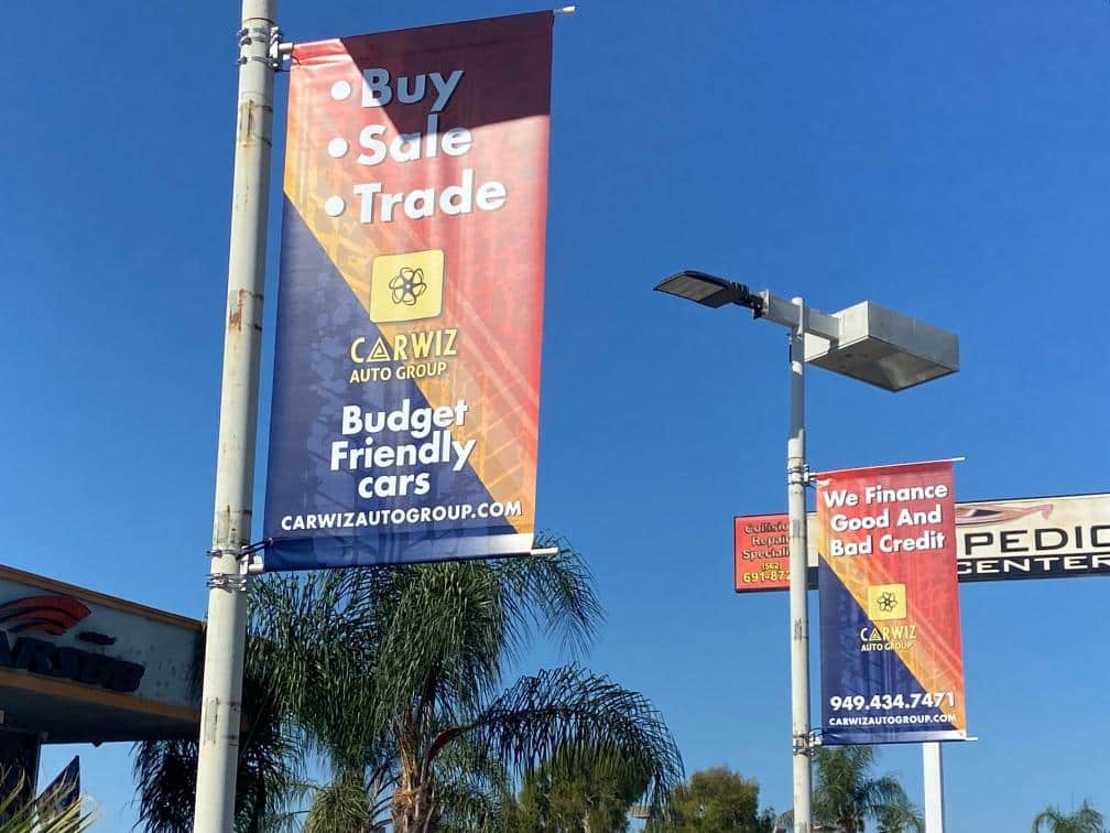 Pole Banners in Orange County