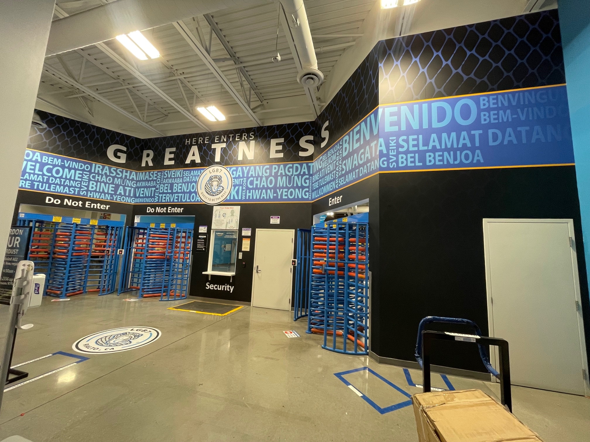 Custom Wall Wrap and Wall Graphic Designs Installed at Warehouses in ...
