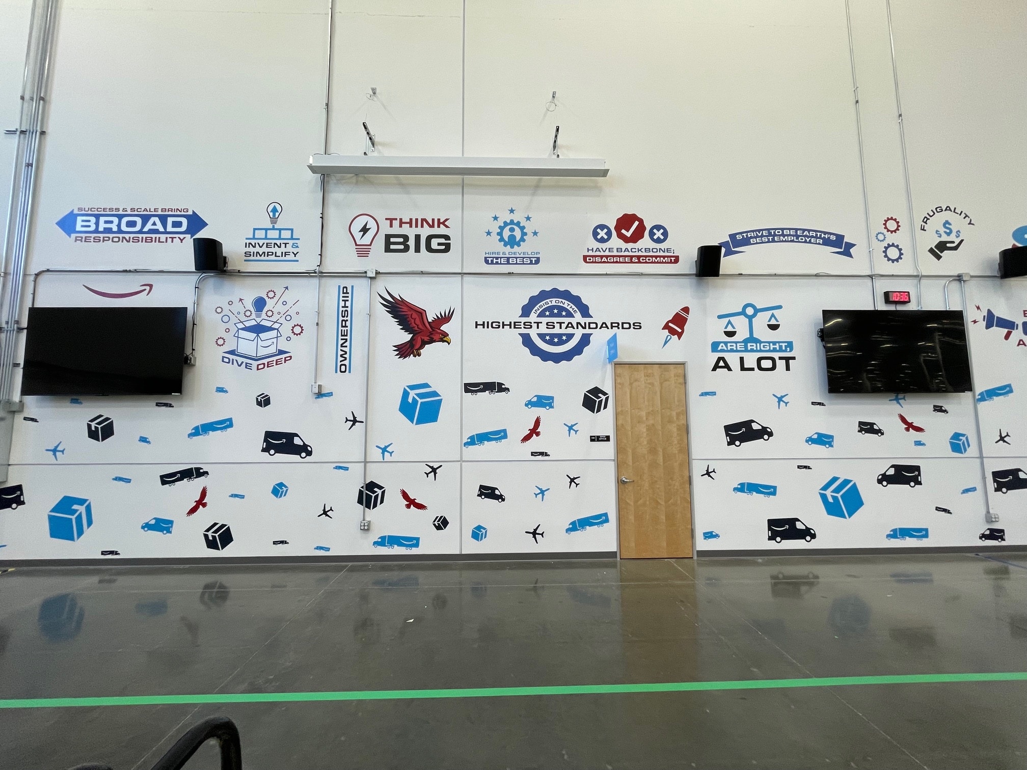 Vinyl Wall Decals and Lettering for Warehouses in Orange County, CA ...