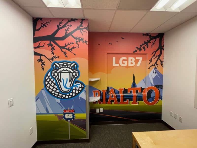 Themed Wall Wraps And Graphics For Office Spaces